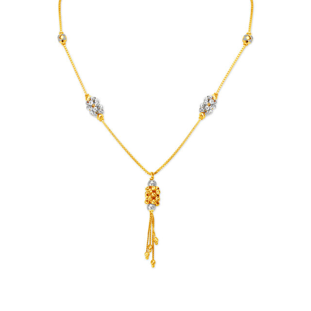 Knot Style Hand Made Gold Chain