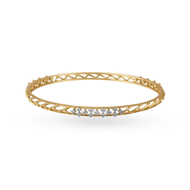 Traditional Diamond Bangle