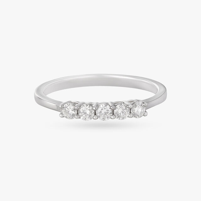 Pristine Sleek Diamond Ring