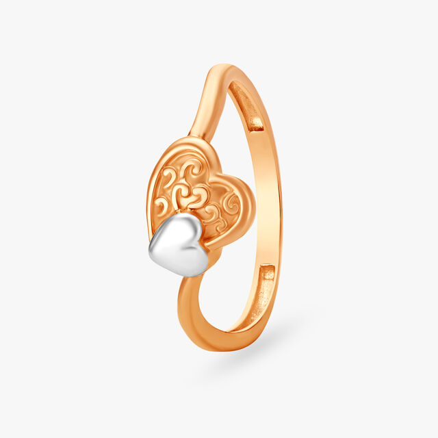 Glamorous Heart Ring
