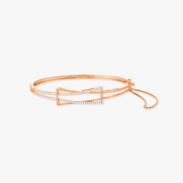Radiant Chic Diamond Bangle
