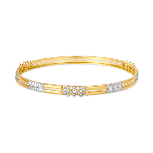 Luminous Diamond Bangle