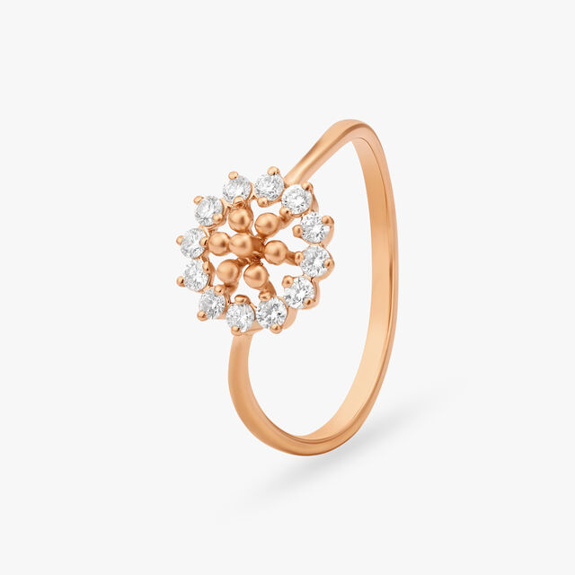 Beady Radiance Finger Ring