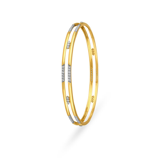 Alluring Diamond Bangle