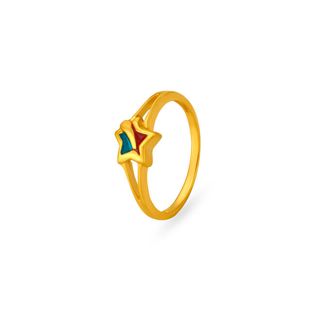 Dazzling Star Ring for Kids