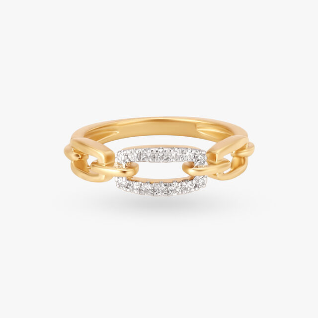 Galactic Diamond Finger Ring