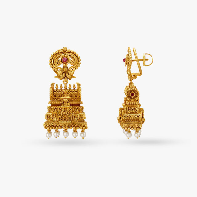 Raja Gopuram Necklace Set