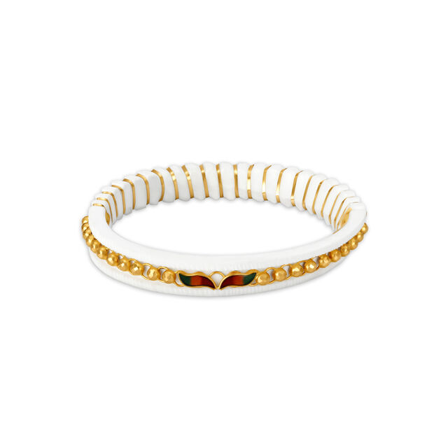 Pristine Gold Shankha Bangles
