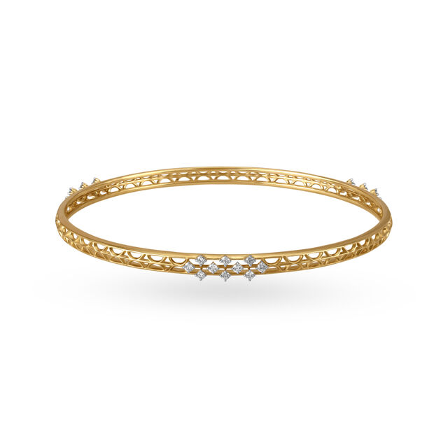 Twinkling Diamond Bangle