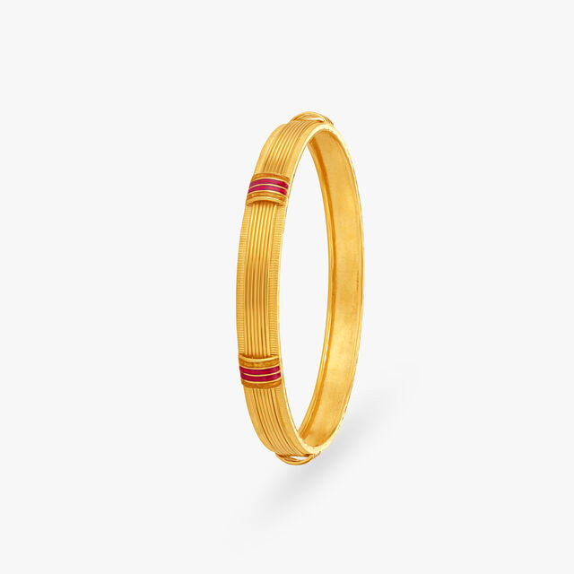 Elegant Enamel Bangle