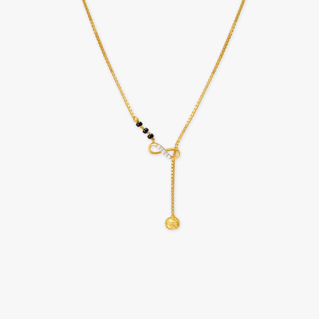 Sparkling Infinity Mangalsutra