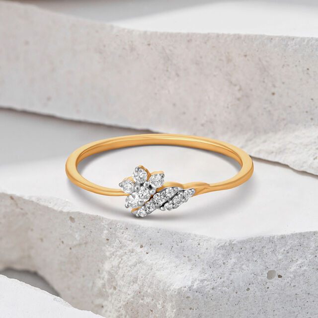 Subtle Enticing Diamond Ring