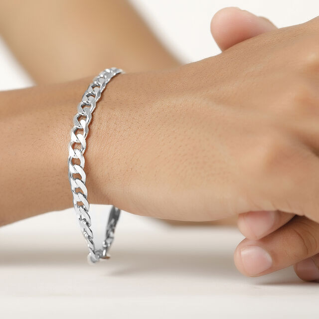 925 Silver Unique Subtle Bracelet for Men