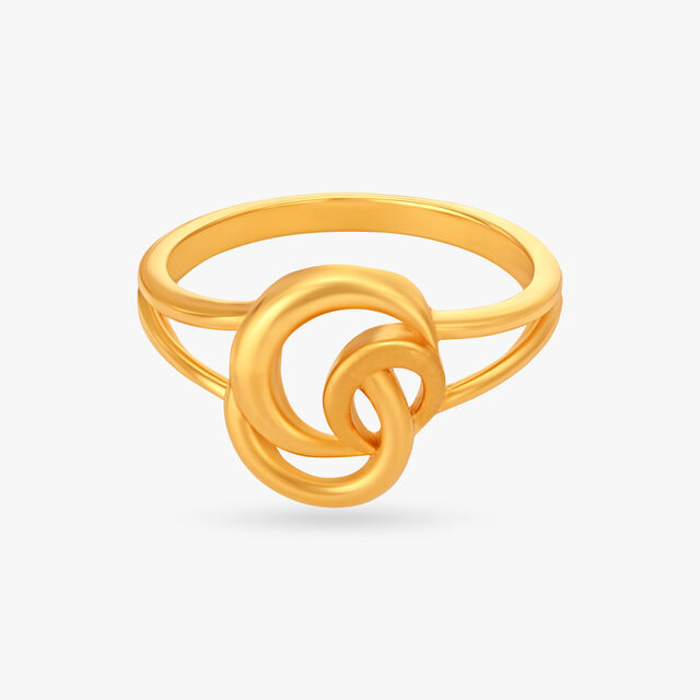 Interconnected Circles Ring