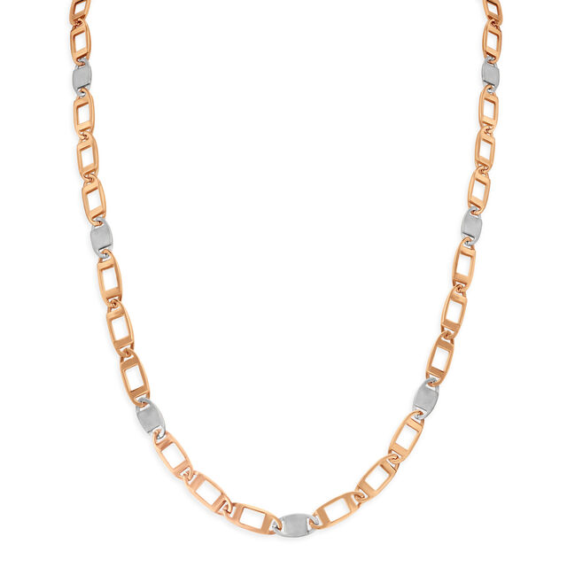 Appealing Dual Tone Gold Chain For Men