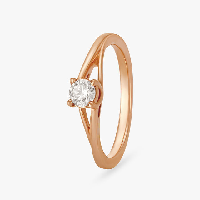 Radiant Minimal Diamond Ring