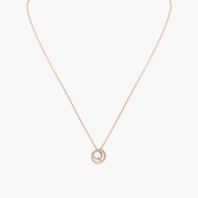 Lovely Loop! Diamond Pendant with Chain