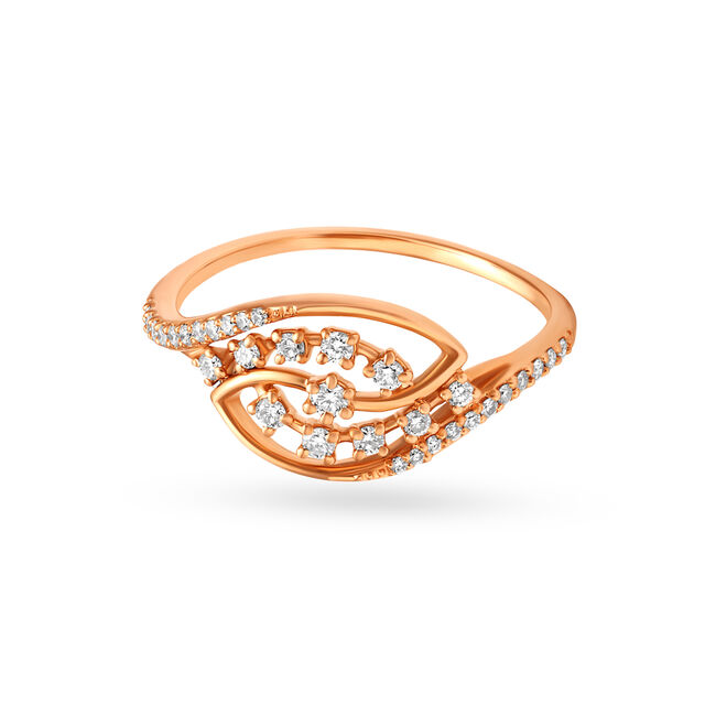 Gorgeous Crossover Finger Ring