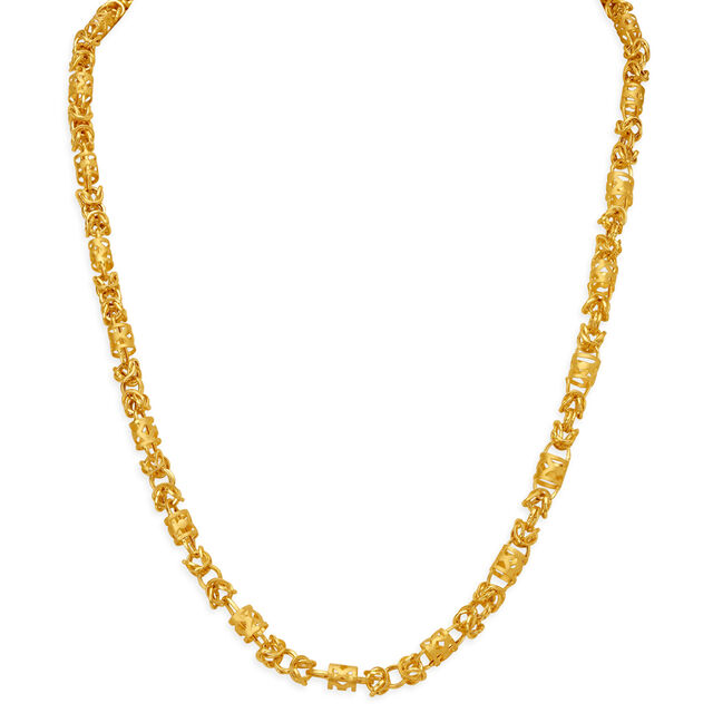 Captivating Handmade Gold Chain For Men