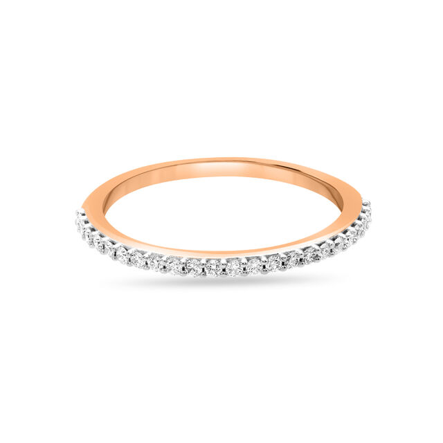 18KT Rose Gold Oculus Diamond Ring