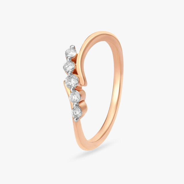 Quintuple Brilliance Diamond Finger Ring