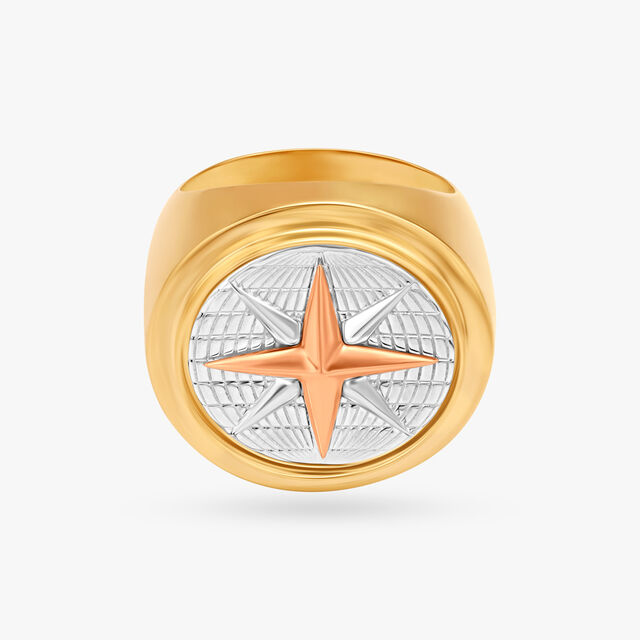 Sharp Compass Ring for Men