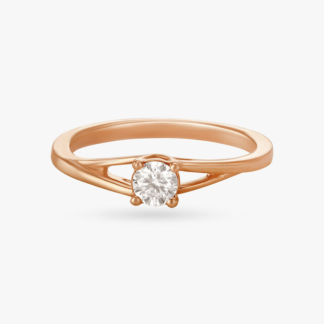 Radiant Minimal Diamond Ring