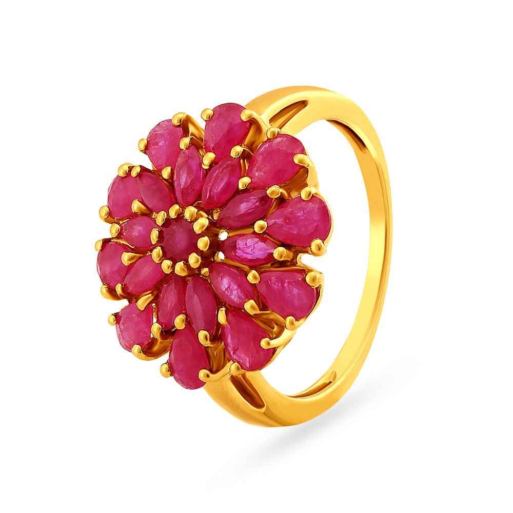 real ruby ring tanishq