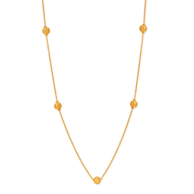 22KT Yellow Gold Effortless Contemporary Carved Spherical Elements ...