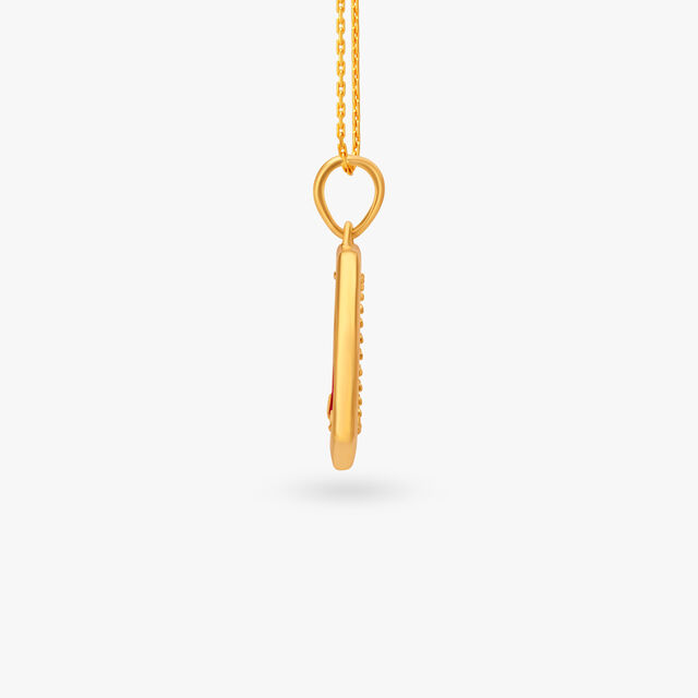 Elegant Trishul Pendant