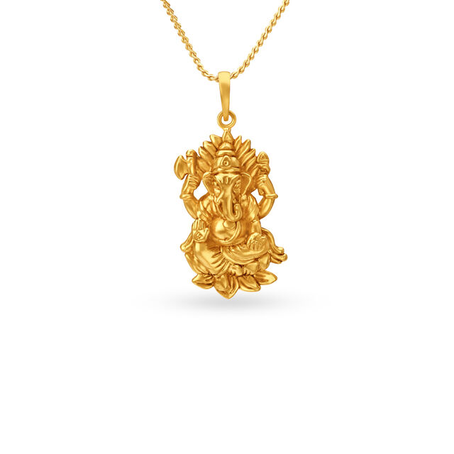 Ornate Lord Ganesha Pendant