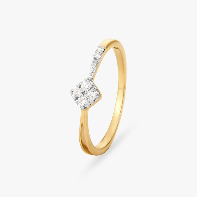 Rhombus Symphony Diamond Finger Ring