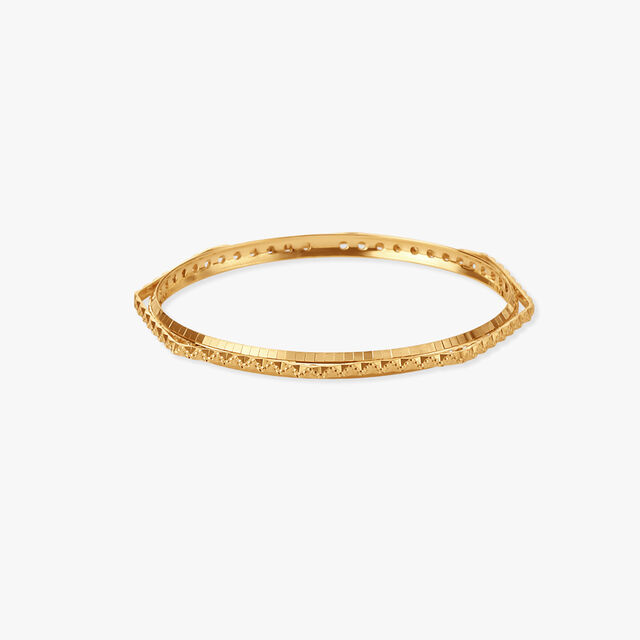 Sleek Angular Bangles