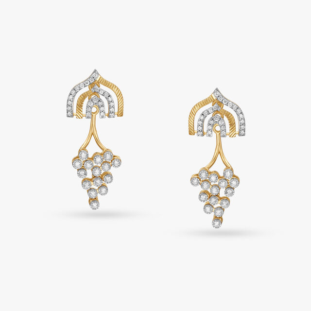 Mesmerizing Modular Diamond Earrings