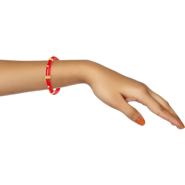 Tanishq 22 Karat Gold Pola Bangle