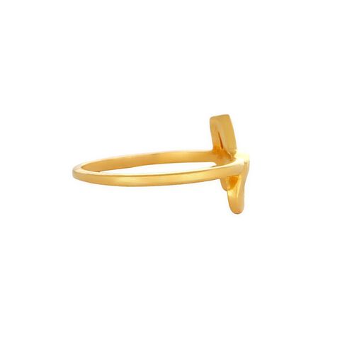 Gold Rings For Men & Women | Alphabet Rings