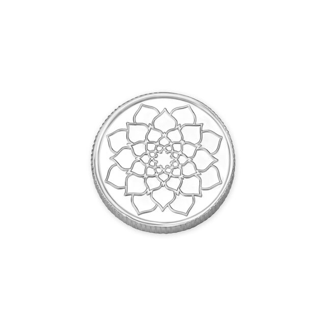 25 GM 999 Brilliant Lotus Silver Coin