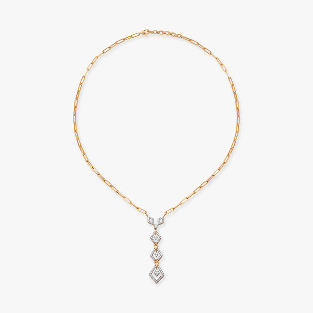 Ravishing Radiant Diamond Necklace Set