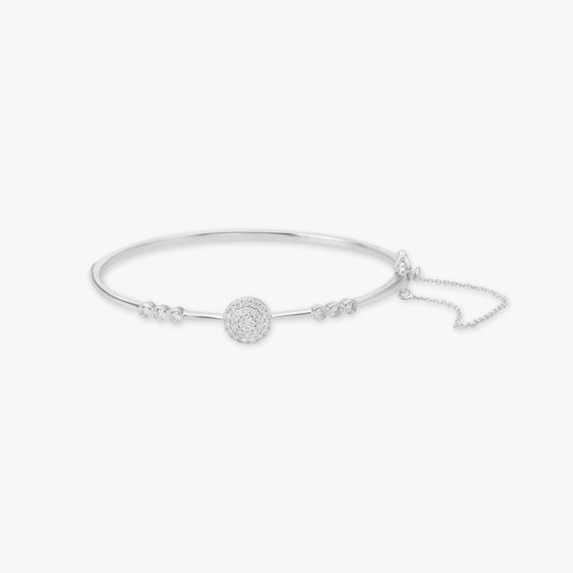 Radiant Diamond Bangle