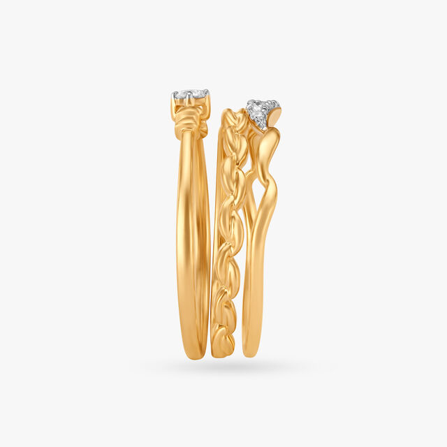 Stunning Tiered Diamond Rings