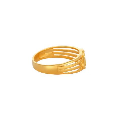 Gold Rings For Men & Women | Alphabet Rings