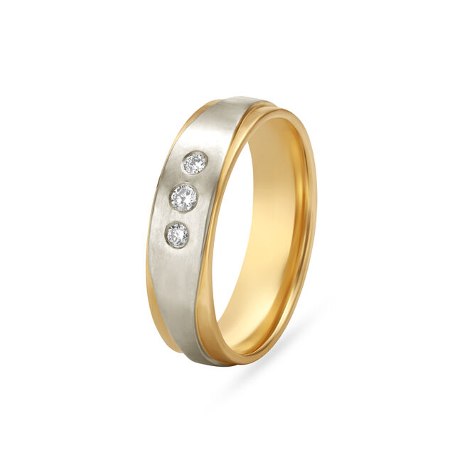 Enchanting Diamond Finger Band