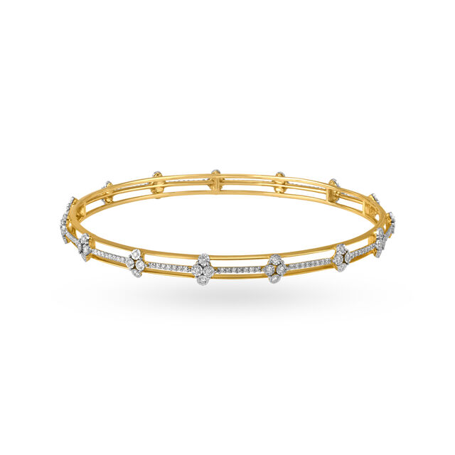 Dazzling Diamond Bangle