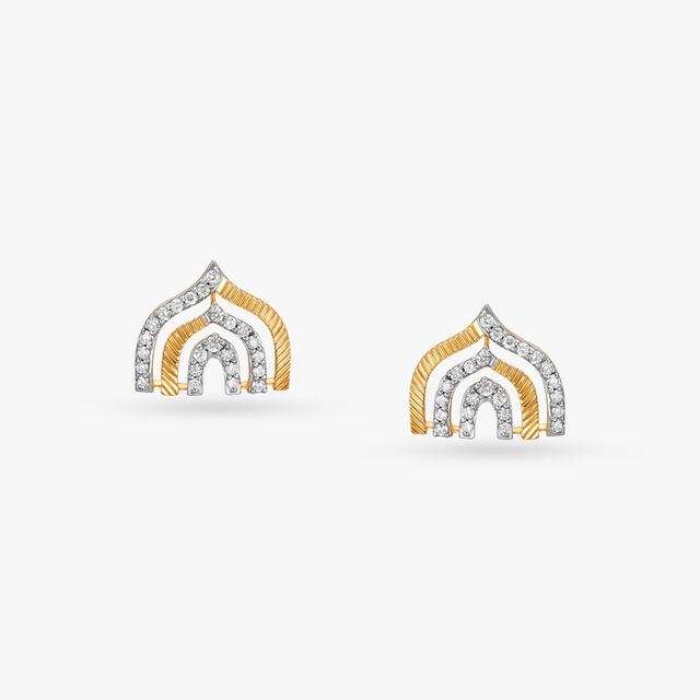 Mesmerizing Modular Diamond Earrings