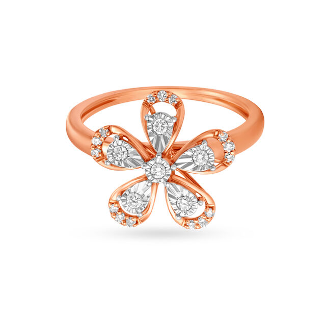 Fresh Floral Finger Ring