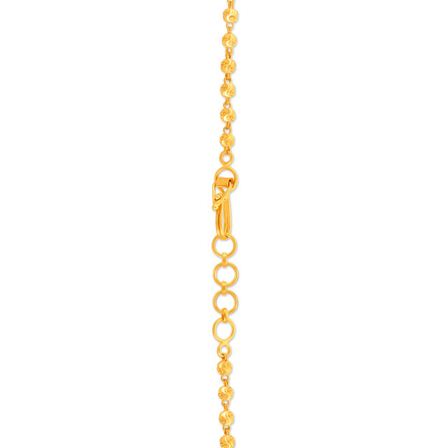 Textured Gold Chain