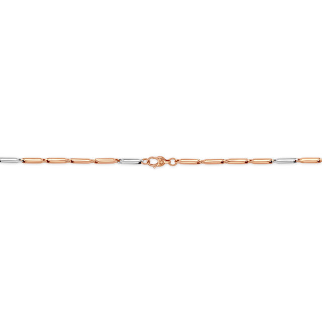 Sheeny Dual Tone Gold Chain For Men