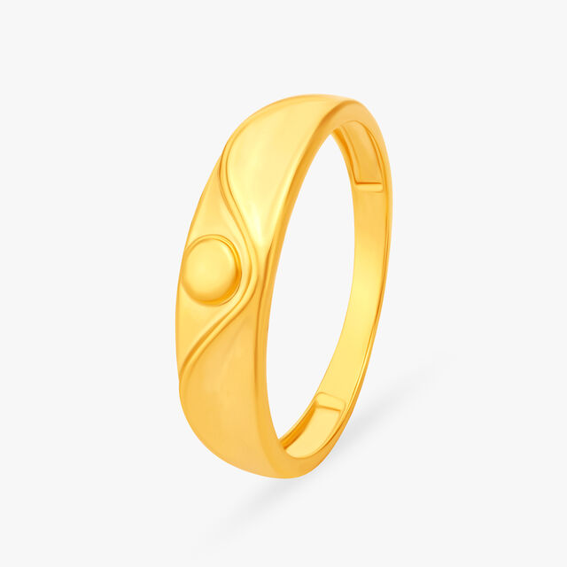 Gracefully Subtle Ring for Men