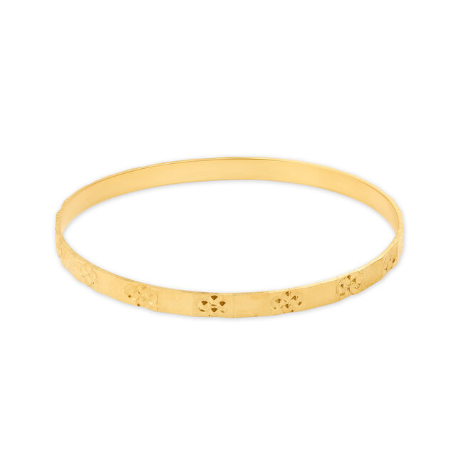 Contemporary Geometric Bangle