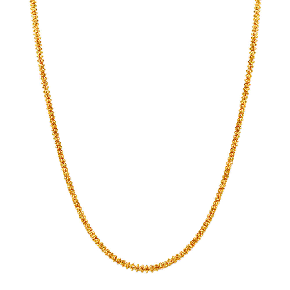 Gold beads chain with price store